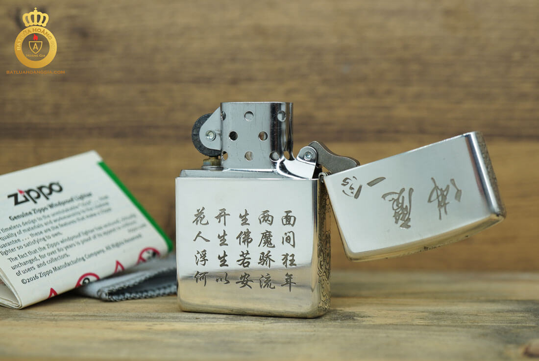 BẬT LỬA ZIPPO USA BẠC KHỐI THIỆN ÁC – ZIPMEN