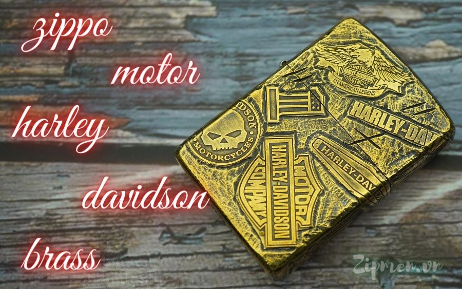 Zippo Harley Davidson | Hộp quẹt Zippo motor harley – ZIPMEN
