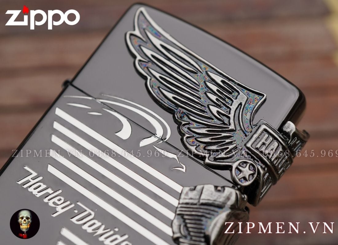 Zippo USA Harley Davidson | Zippo cao cấp | Zippo xuất Nhật Bản – ZIPMEN