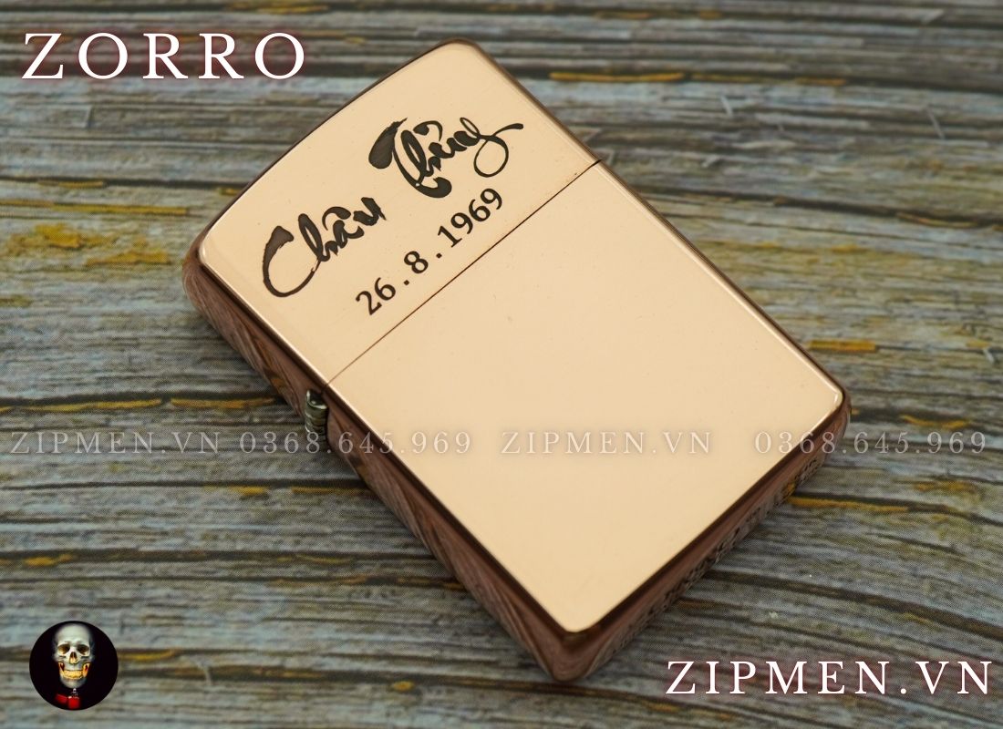 Zippo khắc theo yêu cầu | Bật lửa khắc theo yêu cầu | Bật lửa khắc tên – ZIPMEN
