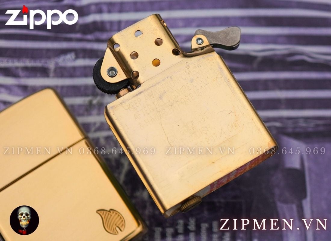 Bật lửa Zippo Armor High Polish Brass Flame | Zippo 46397 – ZIPMEN