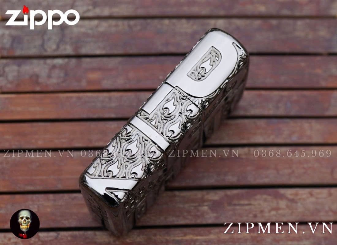 Zippo 46312 Zippo Logos Design | Zippo Armor Black Ice 360 Multicut – ZIPMEN