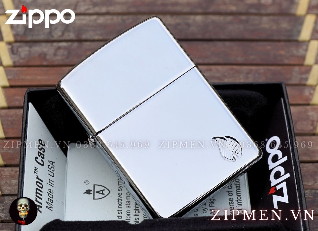 Zippo 46397 | Zippo Armor Deep Series Flame High Polish Chrome – ZIPMEN
