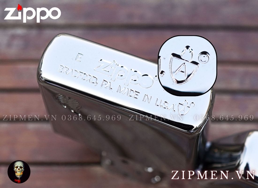Zippo 46397 | Zippo Armor Deep Series Flame High Polish Chrome – ZIPMEN