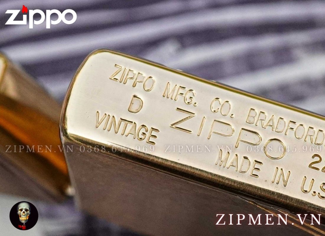 ZIPPO VINTAGE TÁI BẢN 1937 LIMITED | ZIPPO THỐNG TƯỚNG HOA KỲ – ZIPMEN