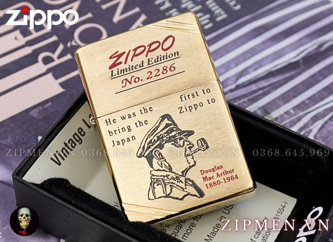 ZIPPO VINTAGE TÁI BẢN 1937 LIMITED | ZIPPO THỐNG TƯỚNG HOA KỲ – ZIPMEN
