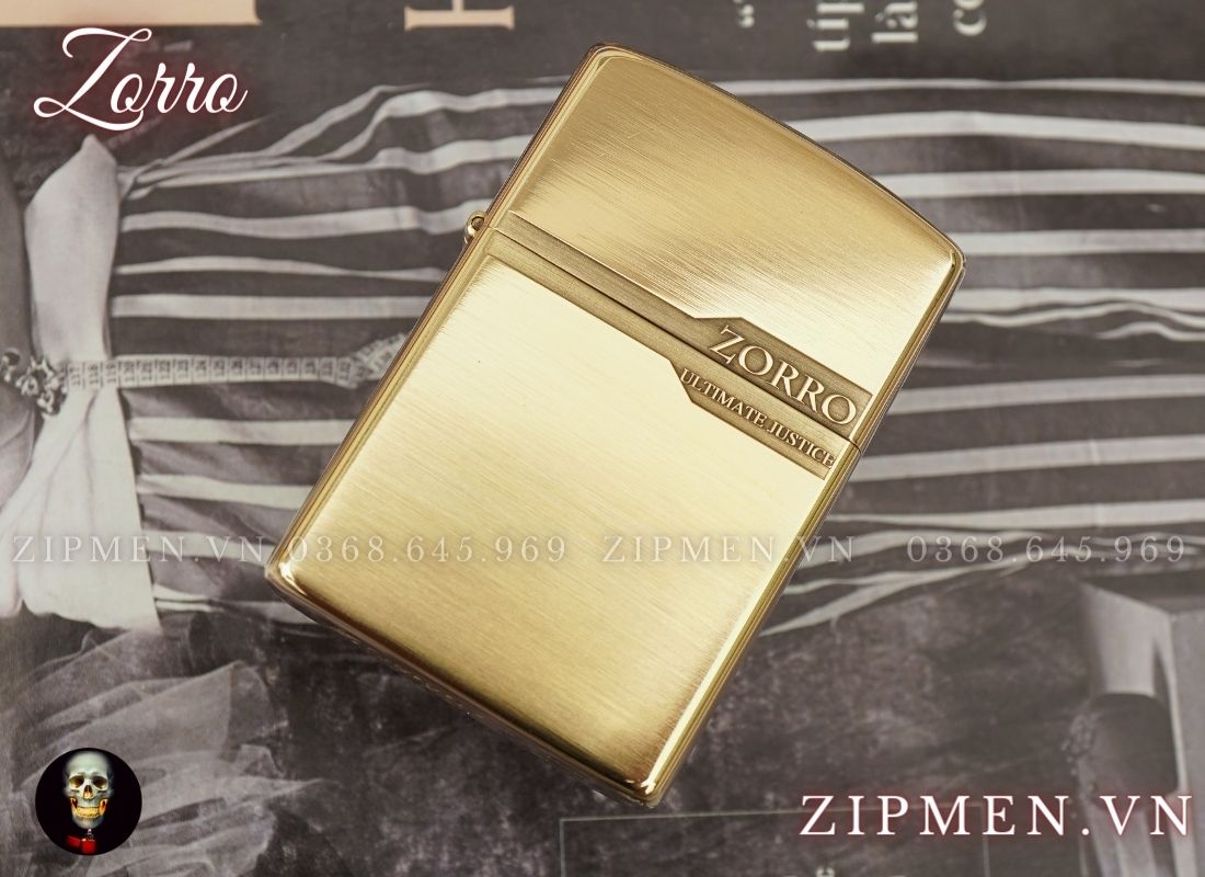 Bật lửa Zorro | Zorro Ultimate Justice vỏ dày – ZIPMEN