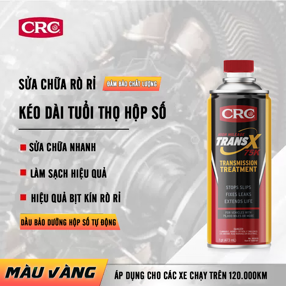 Cứu Nguy Hộp Số Tự Động: CRC TransX - Giải Pháp Vàng Cho Các Vấn Đề Th ...