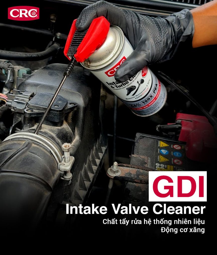 CRC GDI INTAKE VALVE & TURBO CLEANER - làm sạch van nạp và buồng đốt d ...