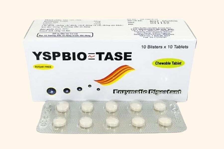Thuốc YSPBiotase là gì? Tác dụng, liều dùng và cách dùng YSPBiotase ...