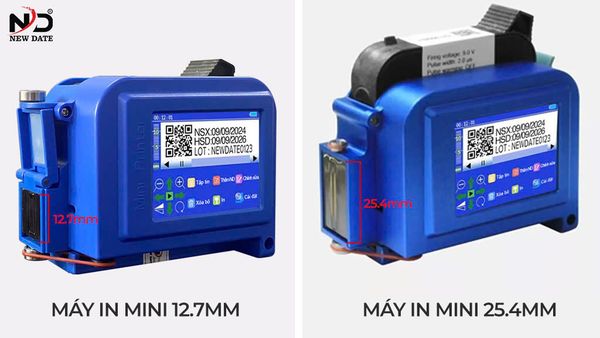 Máy In Date Mini NEW DATE Smart V3 | Đa Năng, Bản In Sắc Nét