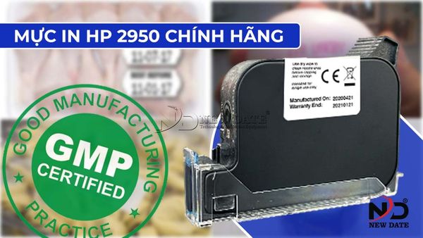 Máy In Mini New Date R25M – Đột Phá In Date Với Mực HP Chính Hãng
