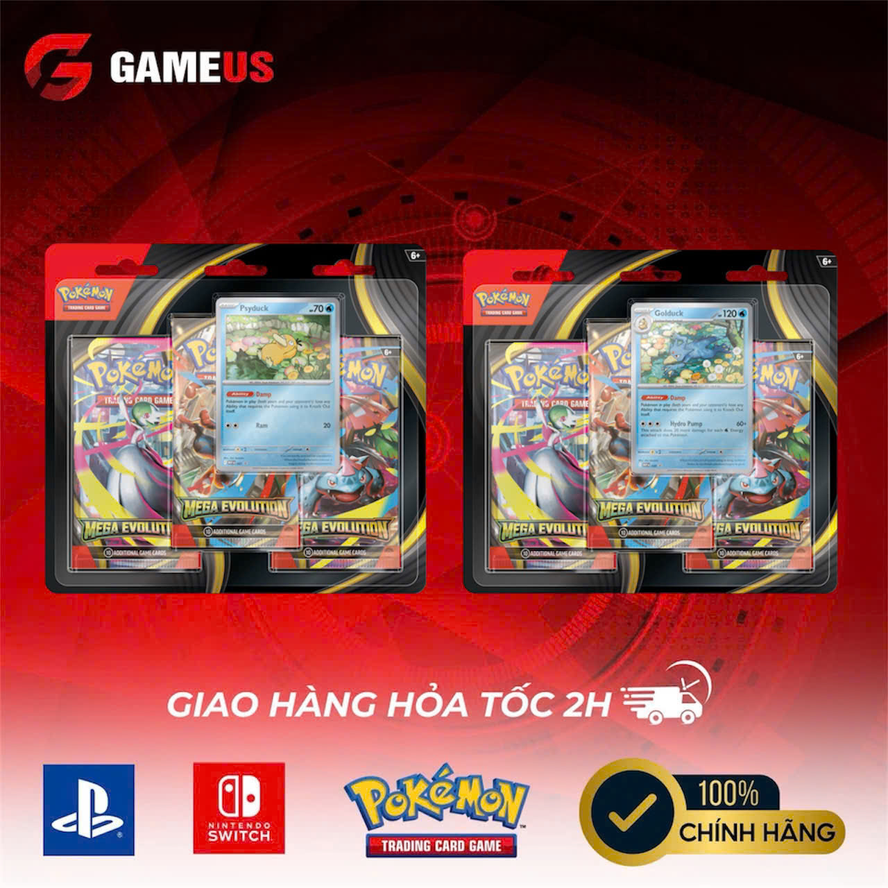 Pokemon Tcg 3 Pack – Gameus