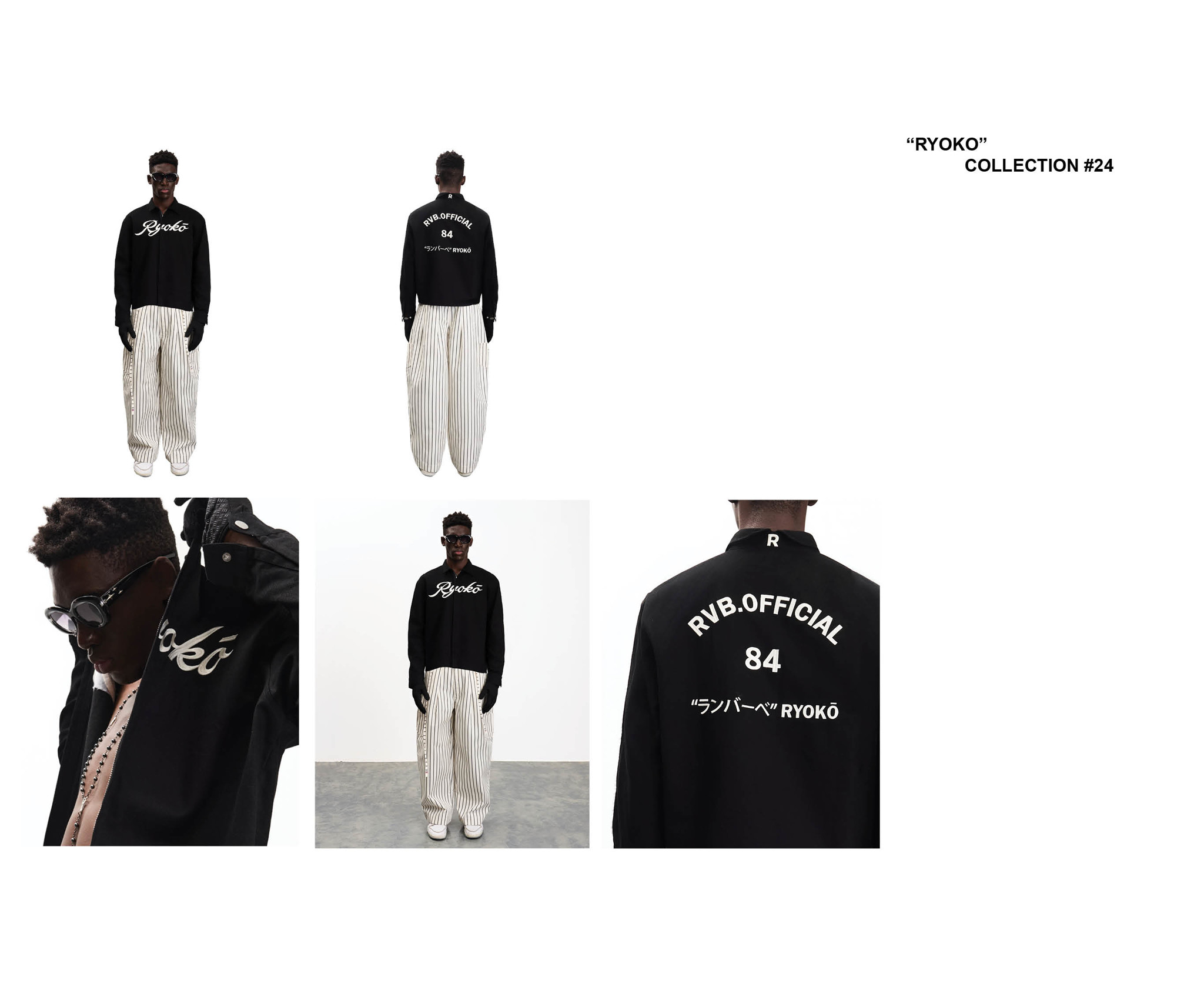 RYOKO KHAKI Jacket BLACK – RVB - RANVERBAE OFFICIAL