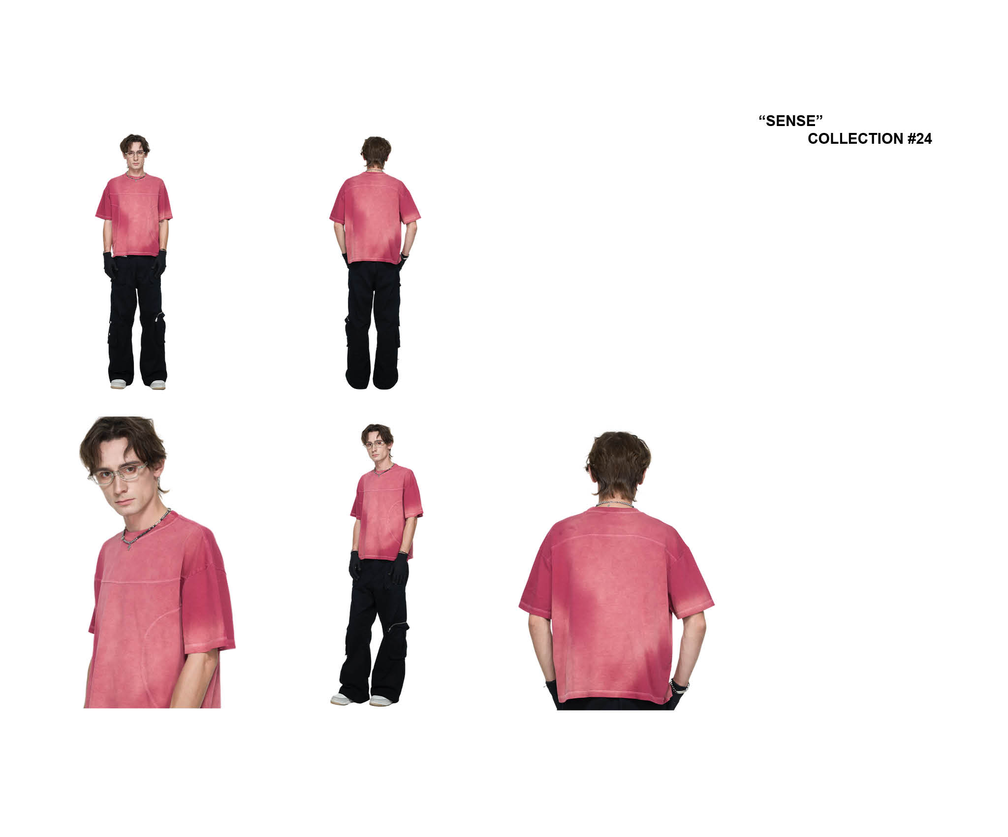 ACID WASH Boxy T-Shirt RED – RVB - RANVERBAE OFFICIAL