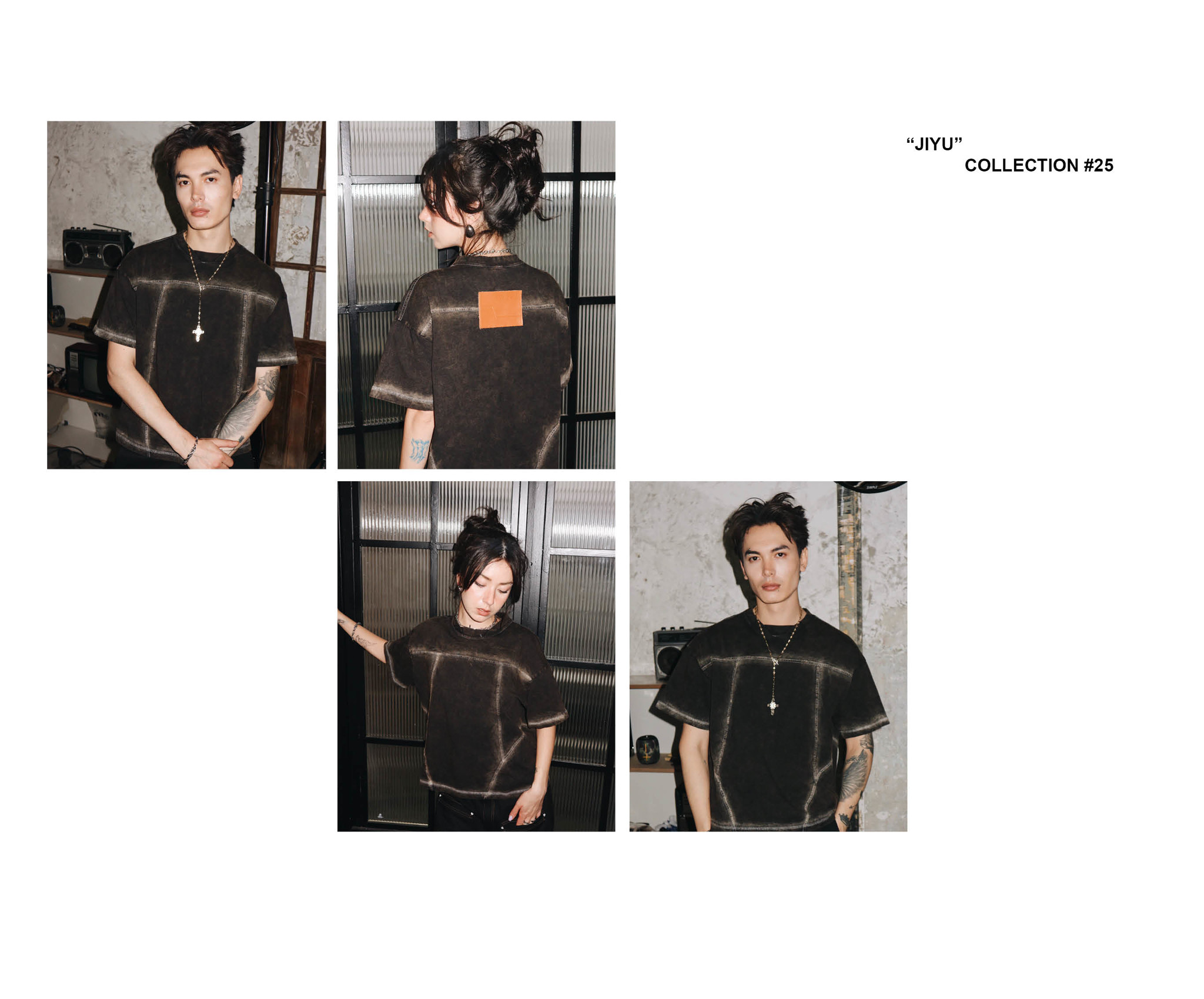 JIYU Boxy T-Shirt DARK – RVB - RANVERBAE OFFICIAL