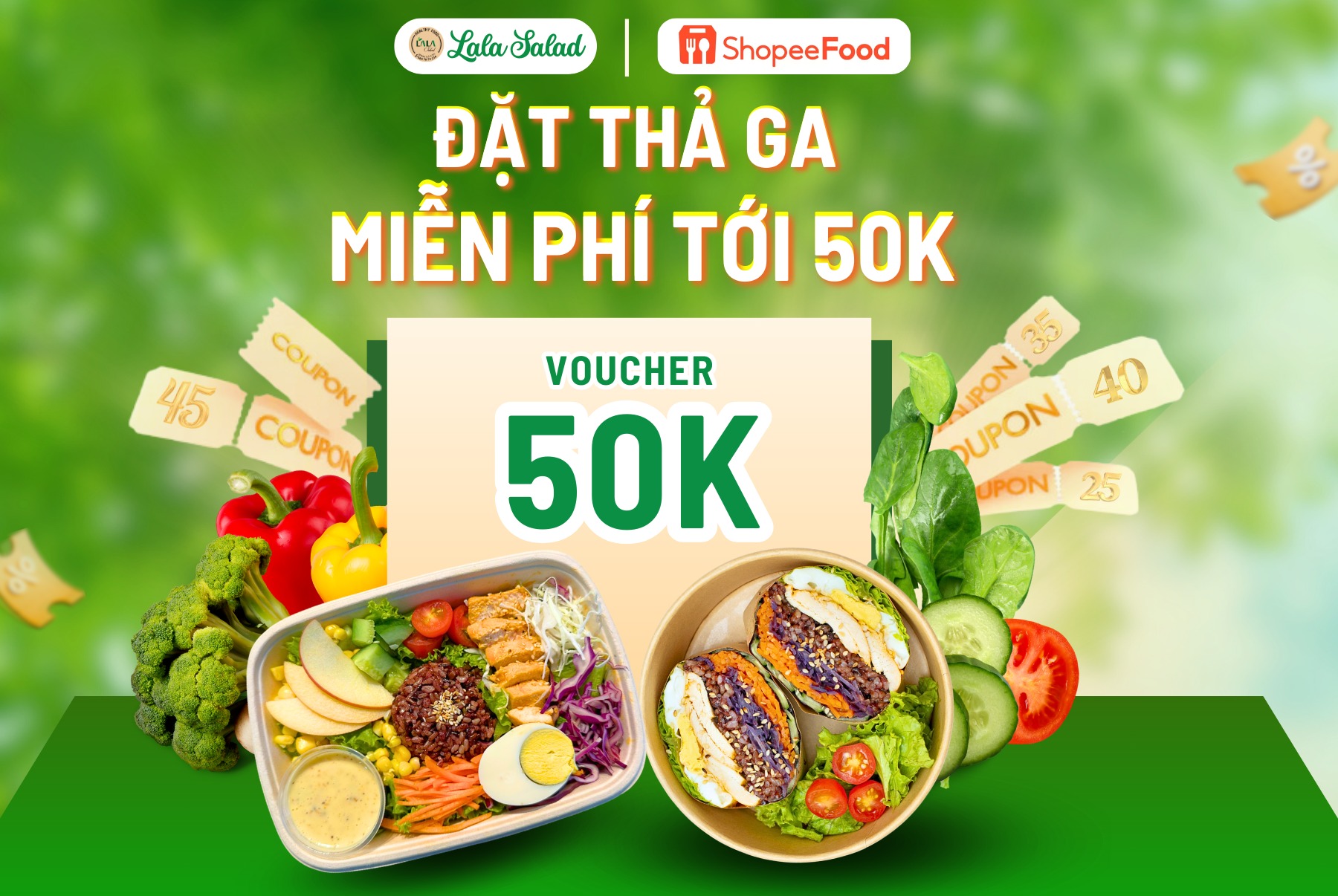 ShoppeFood Tung deal cực đã, ăn thả ga không lo về giá! – LALA SALAD
