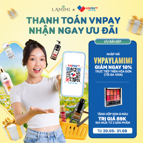 Lamimi | Thanh Toán Qua VNPAY - Nhận Ngay Ưu Đãi Đặc Biệt