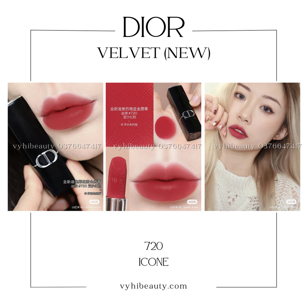 Bí mật về Son Dior Velvet Màu 720: Đỉnh cao của Sắc màu và Chất lượng ...