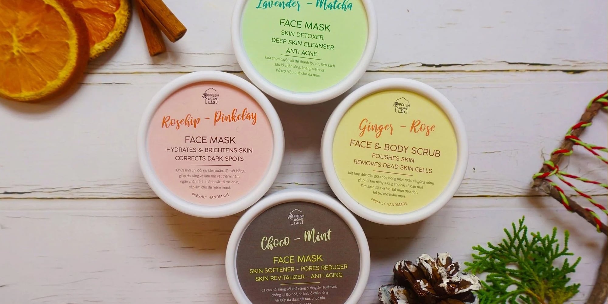 Fresh Home Lab | Xịt phòng tinh dầu, Sáp, Nến thơm, Workshop, Quà Tặng
