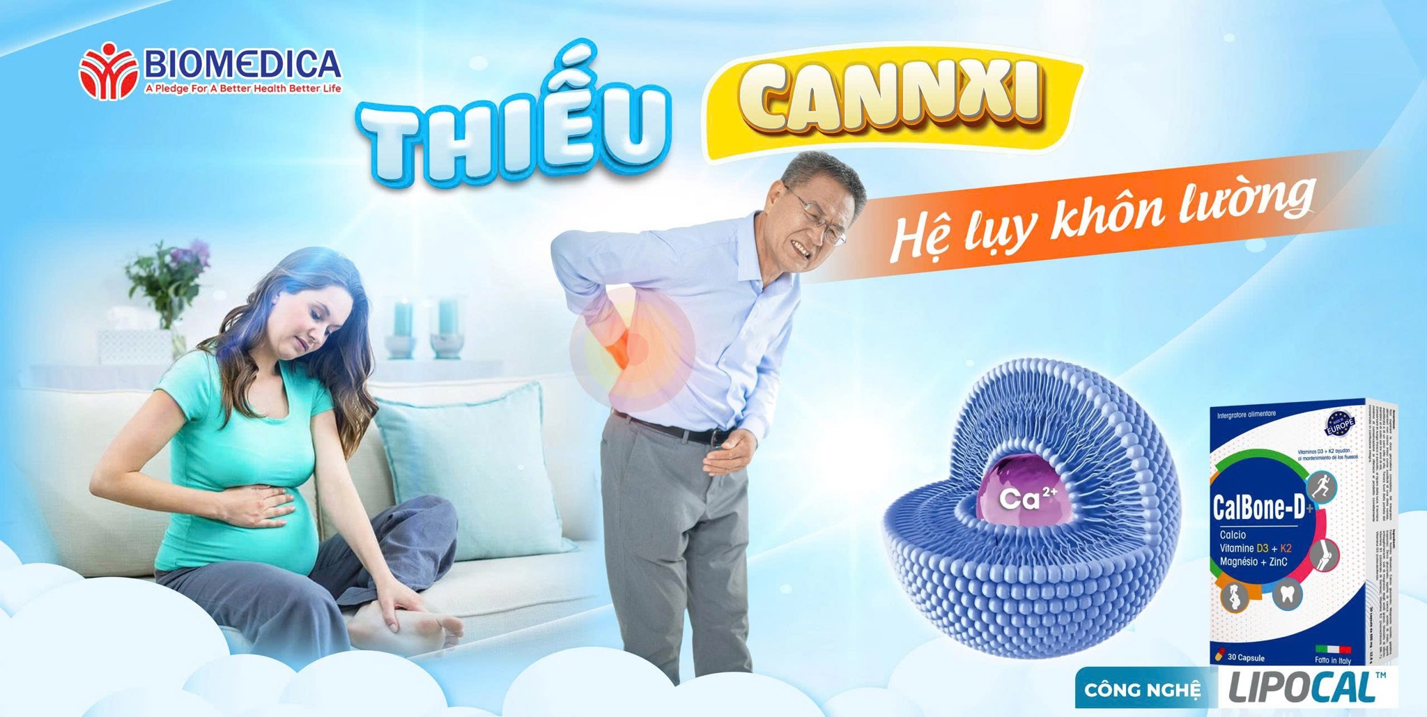 CalBone D+ Công Nghệ Canxi Lipocal Đột Phá Cho Xương Chắc Khỏe ...