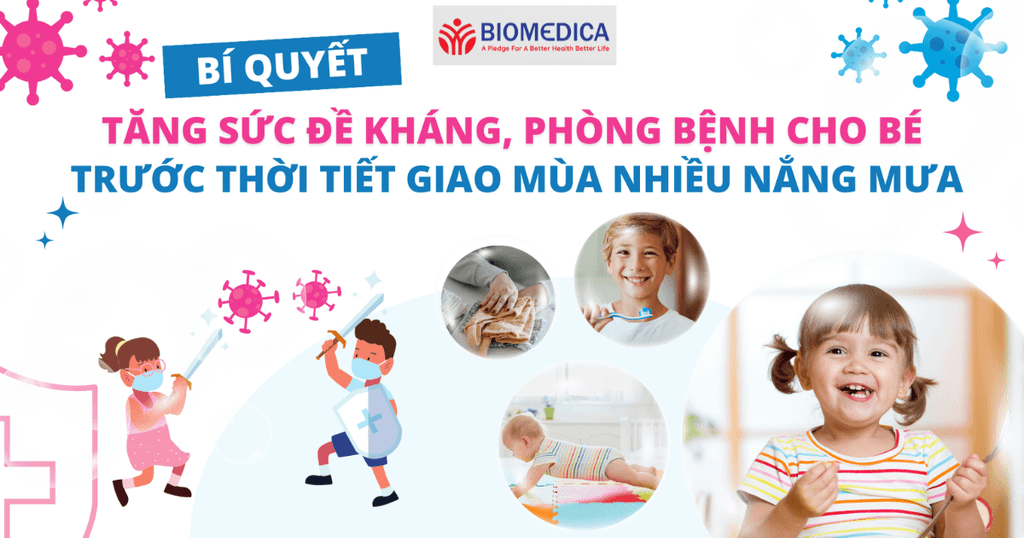 BÍ QUYẾT TĂNG ĐỀ KHÁNG, TRẺ KHÔNG LO ỐM VẶT TRONG THỜI TIẾT CHUYỂN MÙA ...