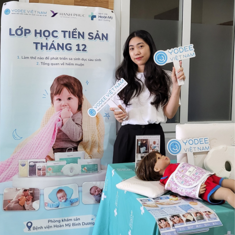 YODEE ĐỒNG HÀNH CÙNG LỚP HỌC TIỀN SẢN TẠI BỆNH VIỆN HOÀN MỸ BÌNH DƯƠNG – YODEE Việt Nam