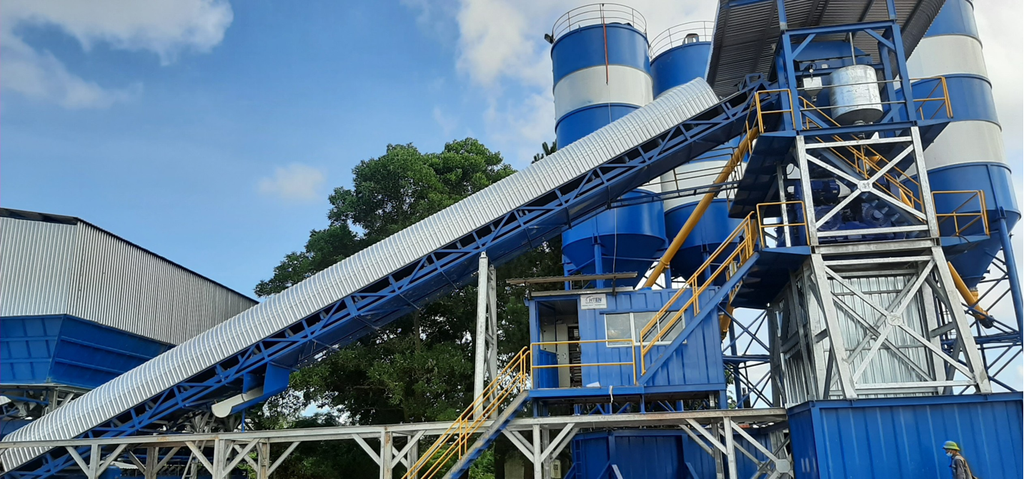 TRẠM TRỘN BÊ TÔNG CÔNG SUẤT 120 M3/H - HÙNG PHÁT (2018) – Công ty CP Kỹ ...