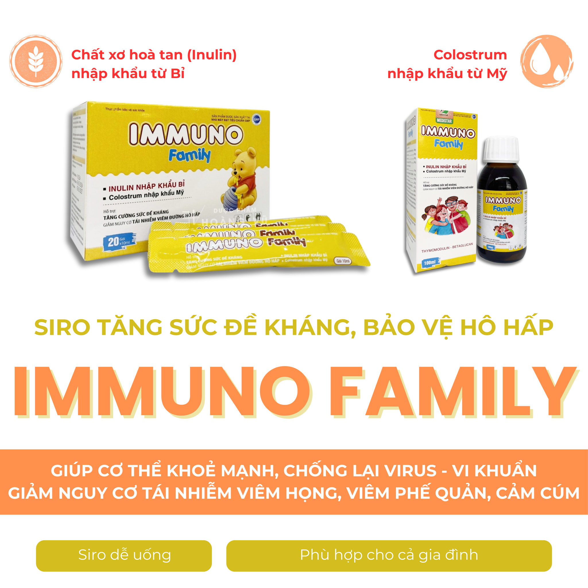 Immuno Family – Dược Hoàng Vũ