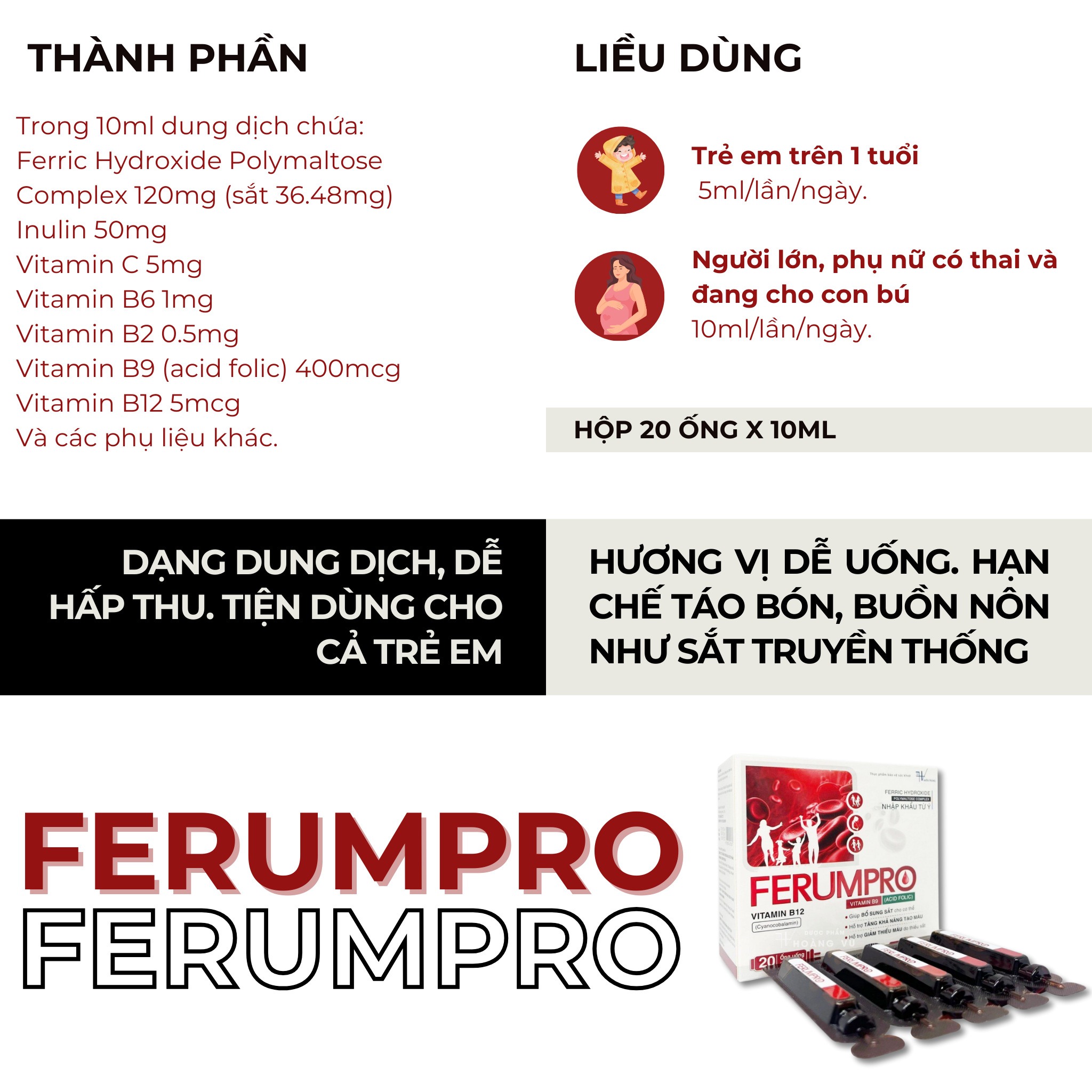Ferumpro – Dược Hoàng Vũ