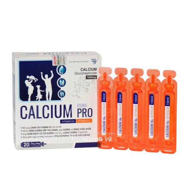 Review siro bổ sung canxi và D3 Calcium Pro có tốt không? – Dược Hoàng Vũ