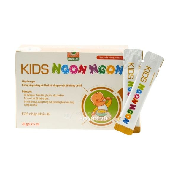 Review siro ăn ngon Kids Ngon Ngon có tốt không? – Dược Hoàng Vũ