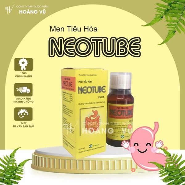 Review men tiêu hóa Neotube có tốt không? – Dược Hoàng Vũ