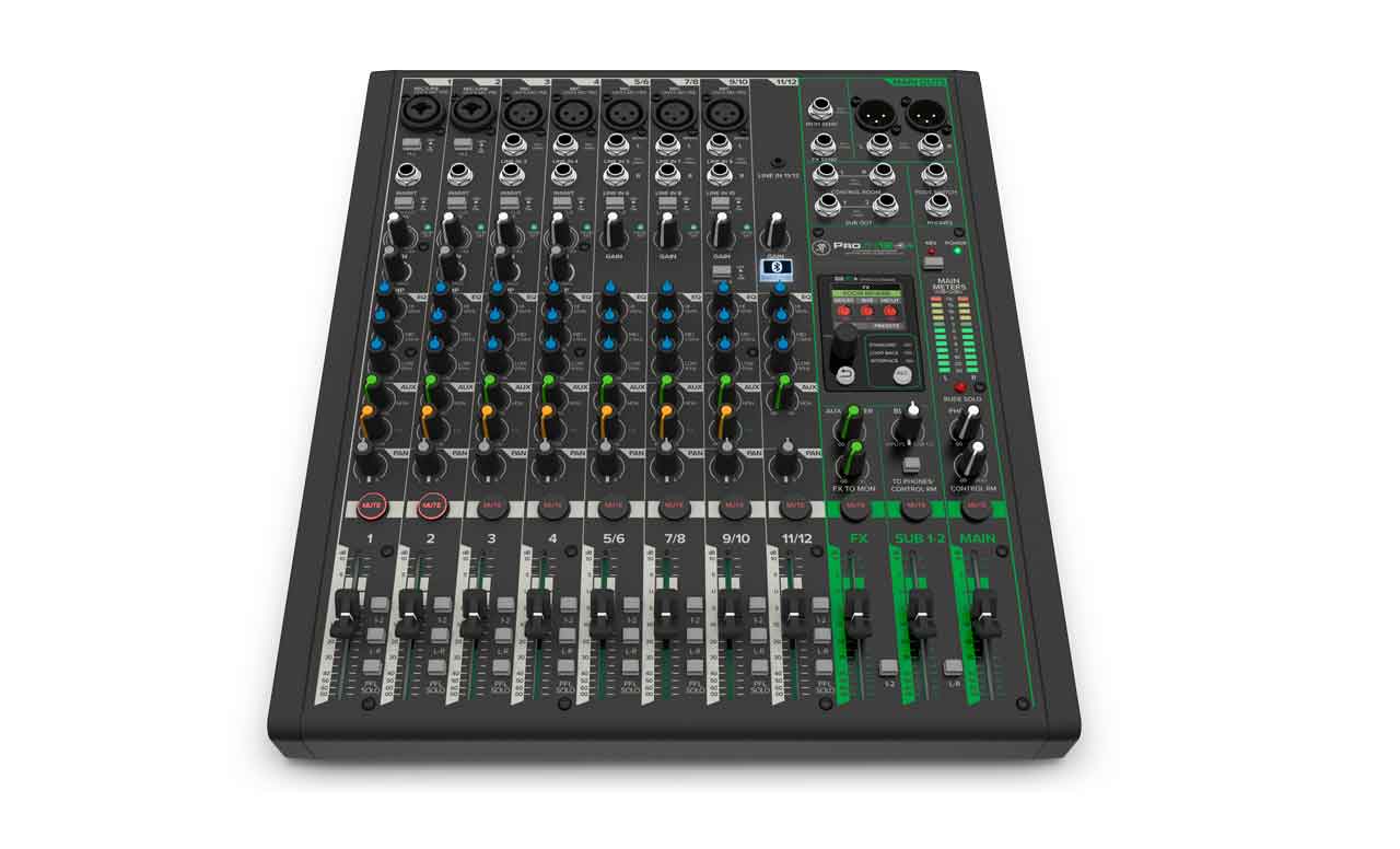 Mixer Mackie Pro FX12V3 Plus tích hợp bluetooth bản nâng cấp 2024 ...