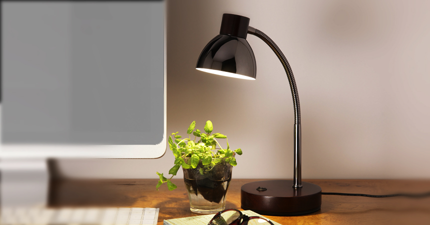 Đèn LED để bàn vừa có thể trồng cây vừa có thể giúp đọc sách GS1704 ...