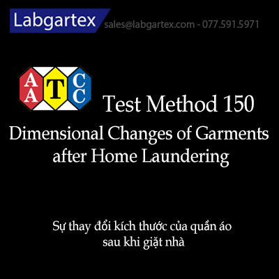 AATCC TM150 Sự thay đổi kích thước của quần áo sau khi giặt nhà – Labgartex