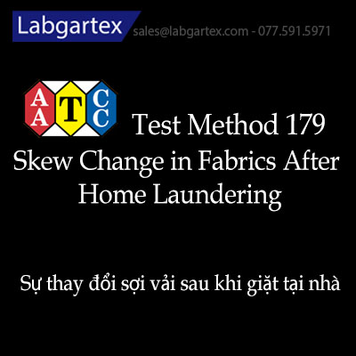AATCC TM179 Sự thay đổi sợi vải sau khi giặt tại nhà – Labgartex