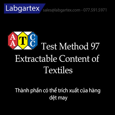 AATCC TM97 Thành phần có thể trích xuất của hàng dệt may – Labgartex