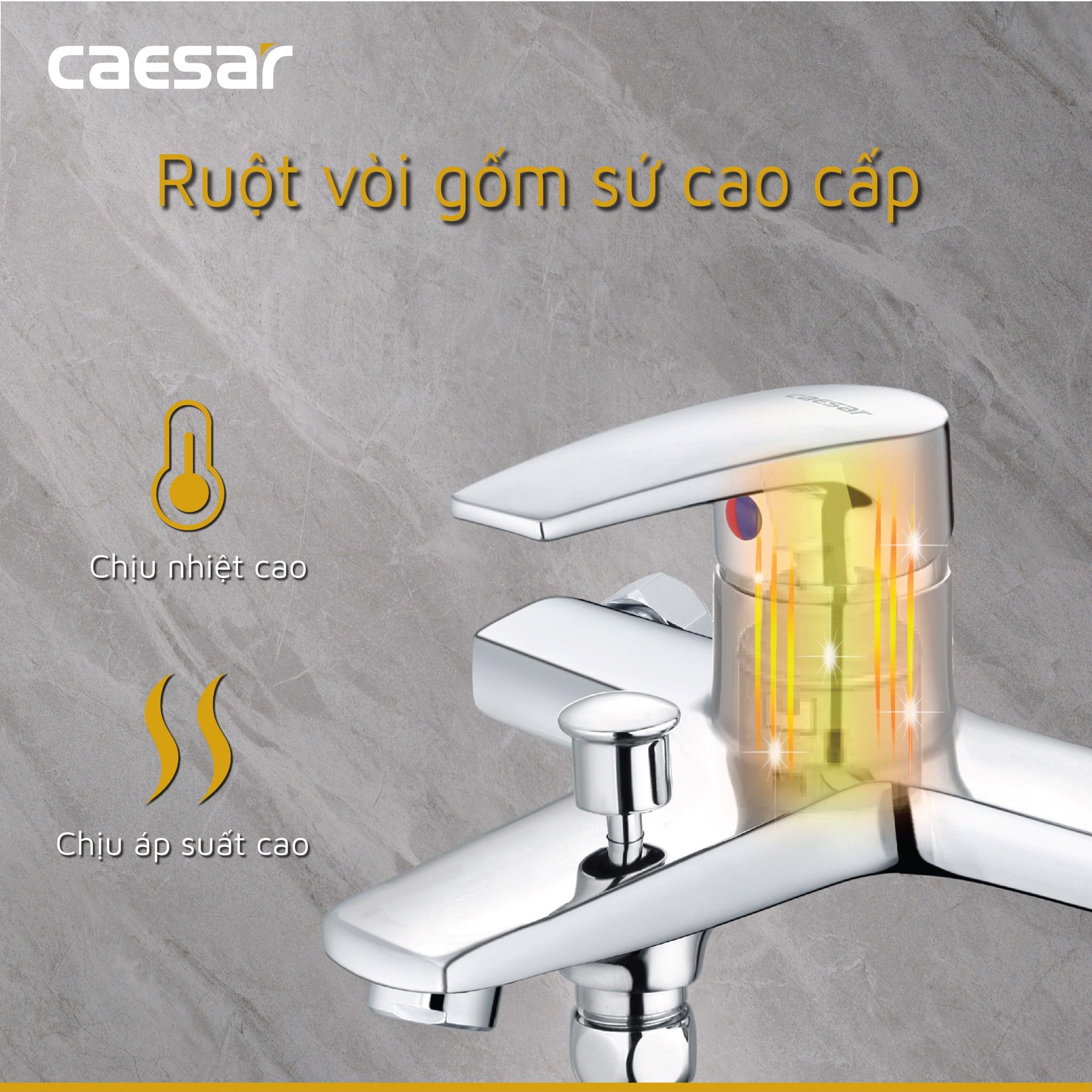 Sen nóng lạnh S393C – Caesar Eshop
