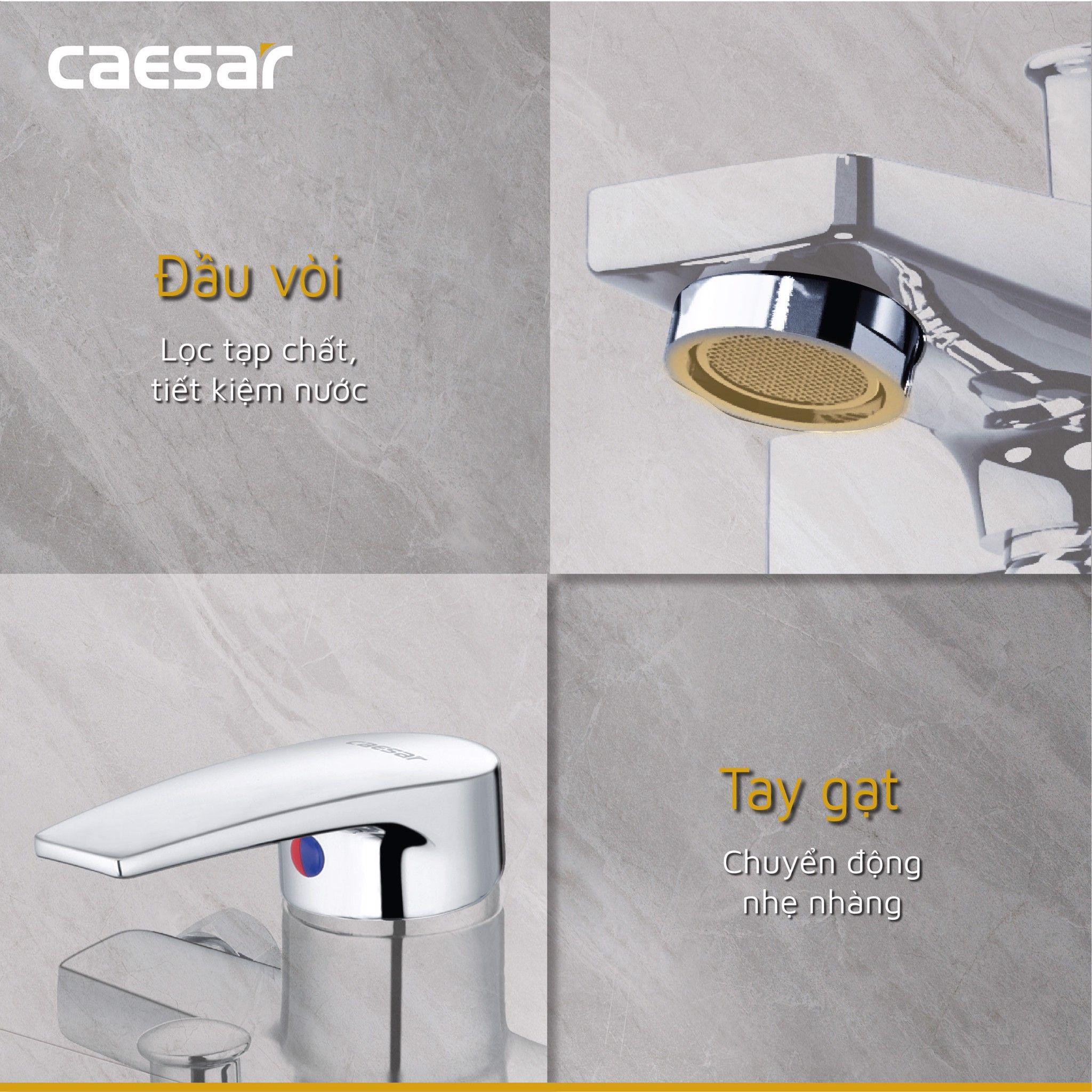 Sen nóng lạnh S393C – Caesar Eshop