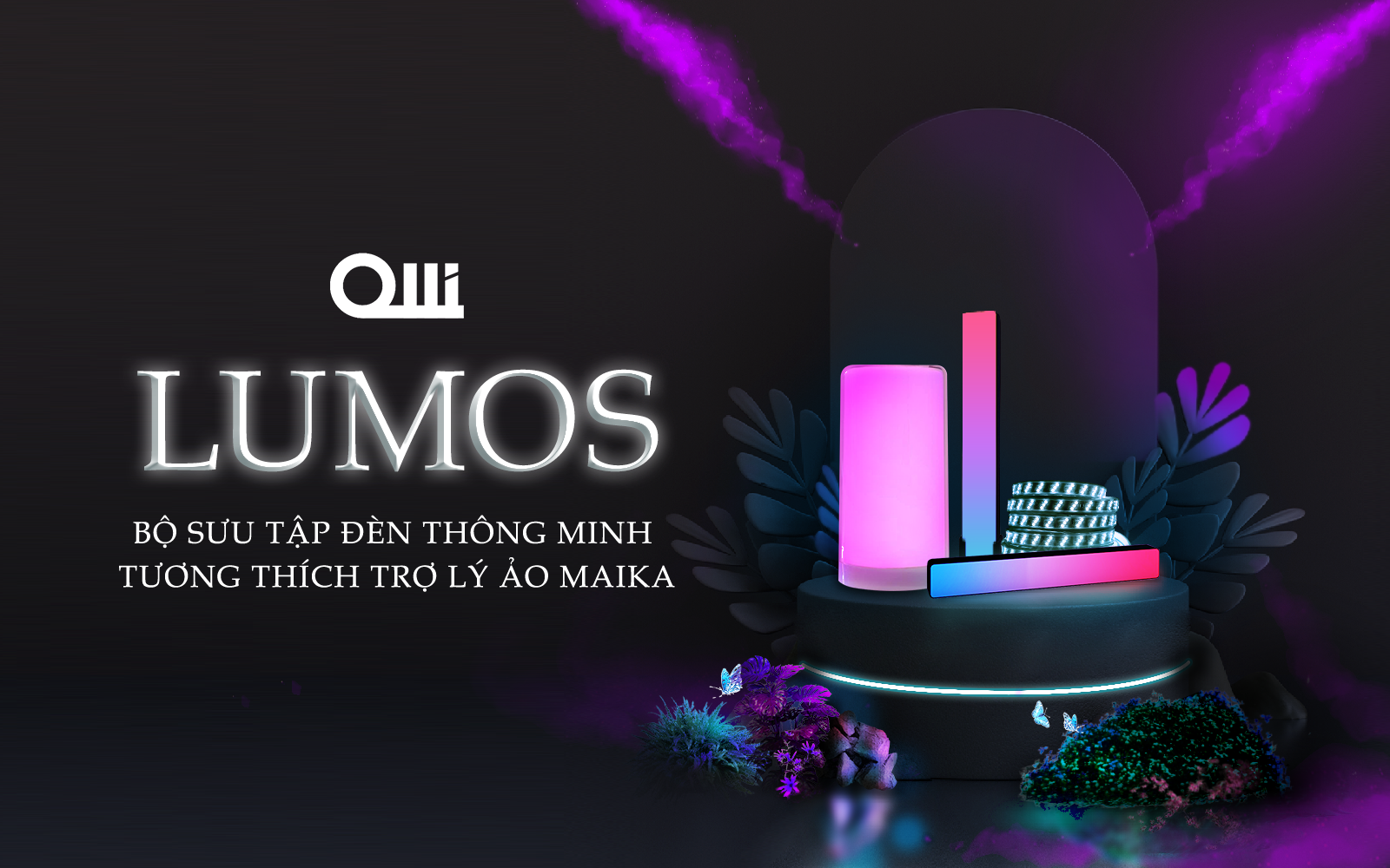 OLLI ra mắt BST Lumos mang đến trải nghiệm ánh sáng thông minh huyền ả ...