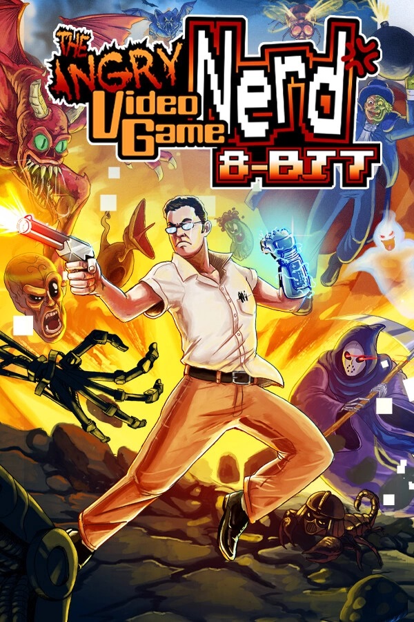 Angry Video Game Nerd công bố game mới "AVGN 8-bit" tương thích với má ...