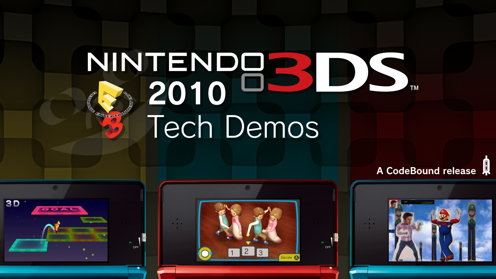 Bản demo công nghệ Nintendo 3DS được giới thiệu tại E3 2010 đã được tì ...