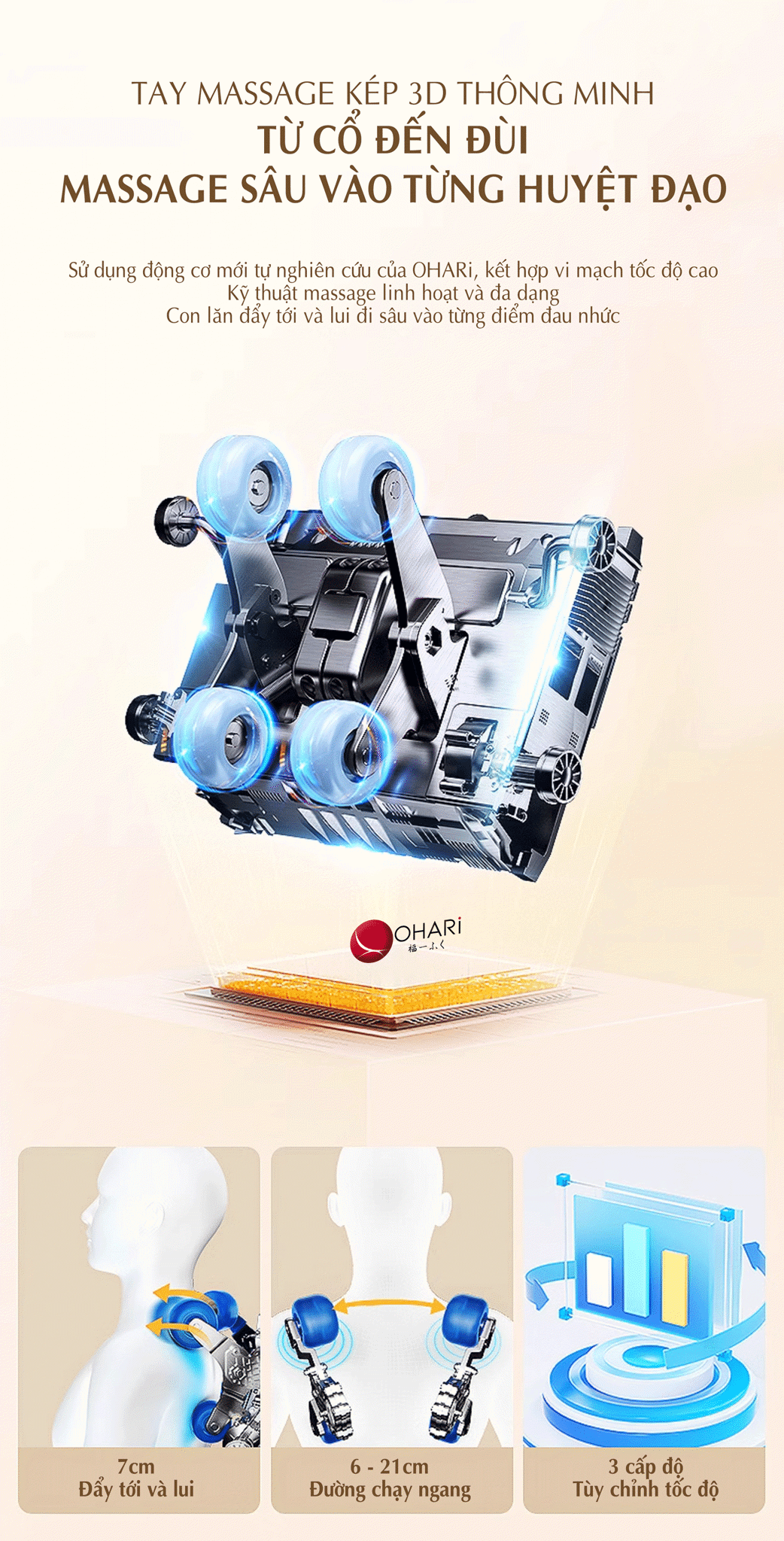 Ghế Massage OHARI Dream-I MADE IN JAPAN – oharivietnam