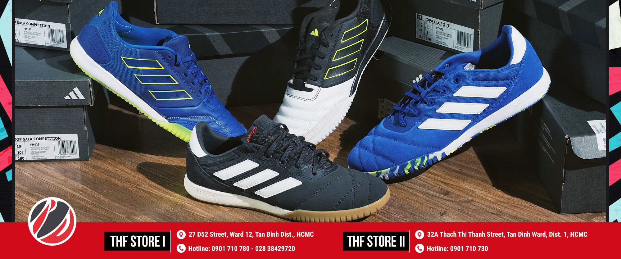 Giày Đá Banh Chính Hãng adidas Sân Futsal - Thanh Hùng Futsal - Giày đá ...