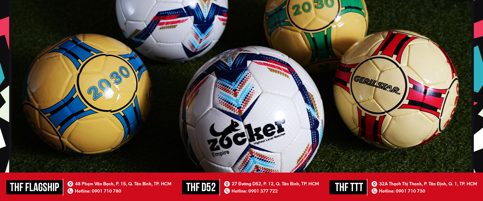 TRÁI BANH GERUSTAR - ZOCKER – Thanh Hùng Futsal