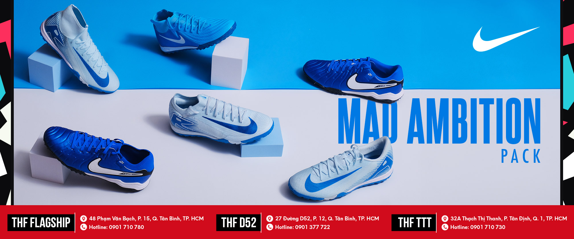 GIÀY ĐÁ BANH NIKE MAD AMBITION PACK – Thanh Hùng Futsal