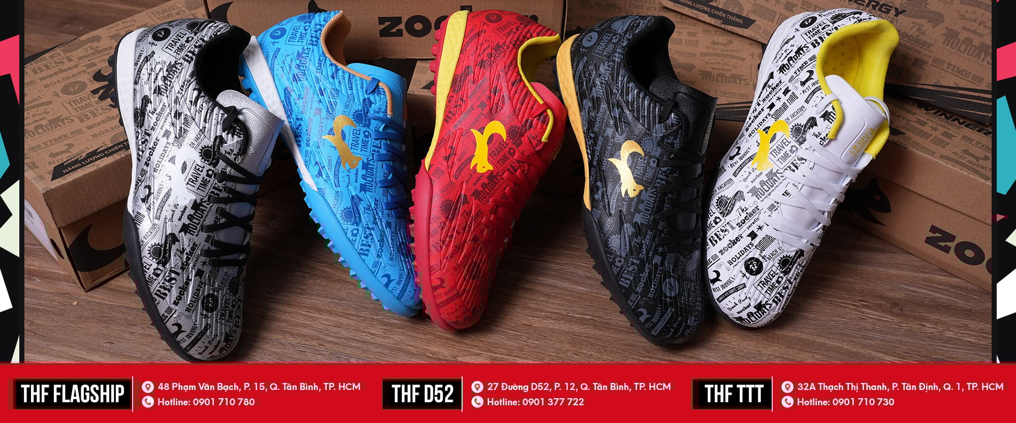 Giày Đá Banh Chính Hãng Zocker Winner Energy - Thanh Hùng Futsal