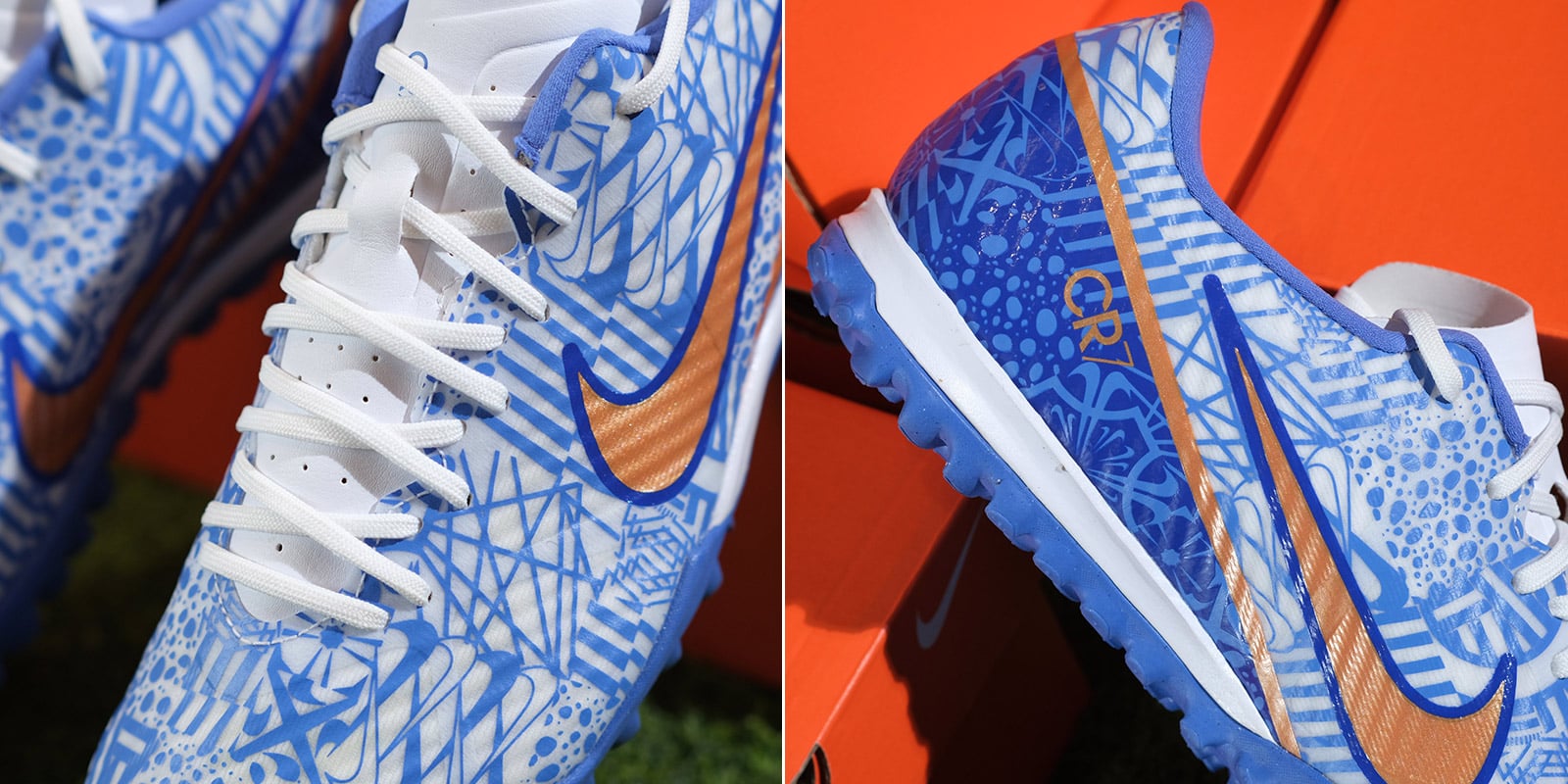 GIÀY ĐÁ BÓNG NIKE ZOOM MERCURIAL VAPOR 15 CR7 ACADEMY TF - DQ5319-182 ...