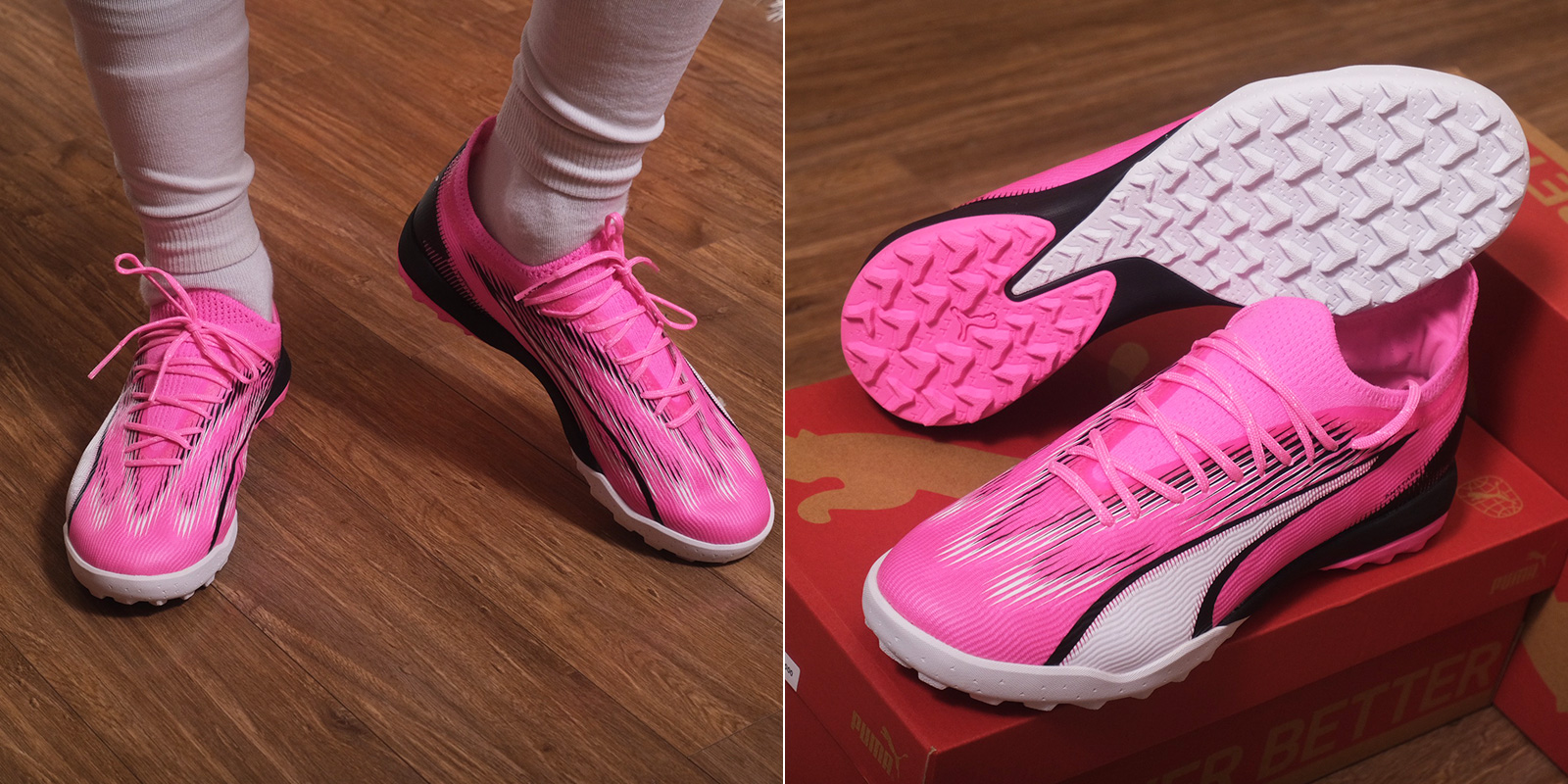 GIÀY ĐÁ BÓNG SÂN CỎ NHÂN TẠO PUMA ULTRA ULTIMATE CAGE TT - 107745-01 ...